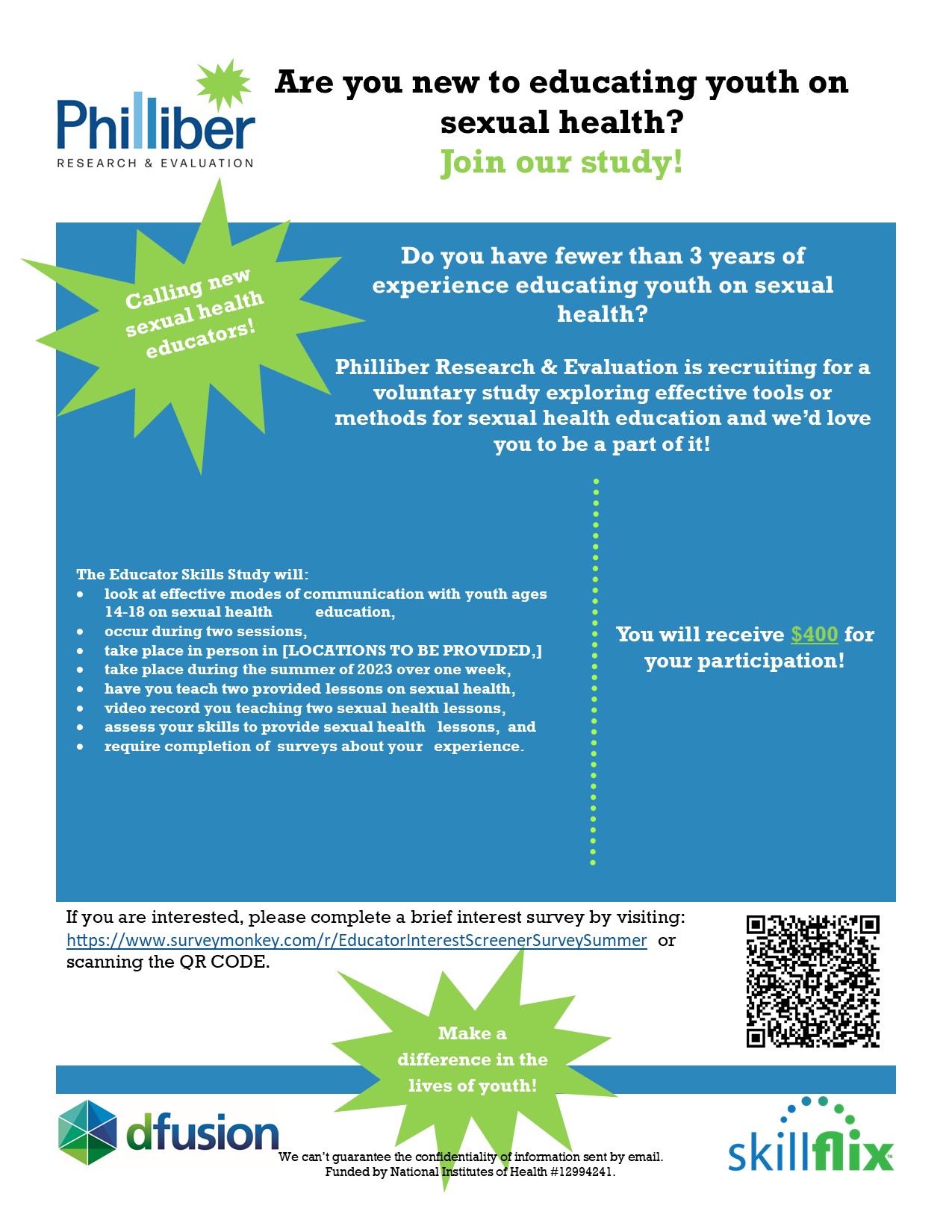 Are you a new sexual health educator? Join our study!